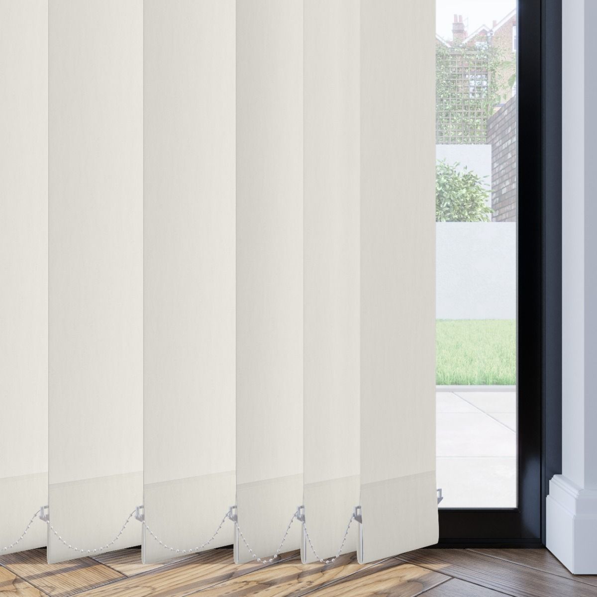 Porto Cream Vertical Blinds | Make My Blinds