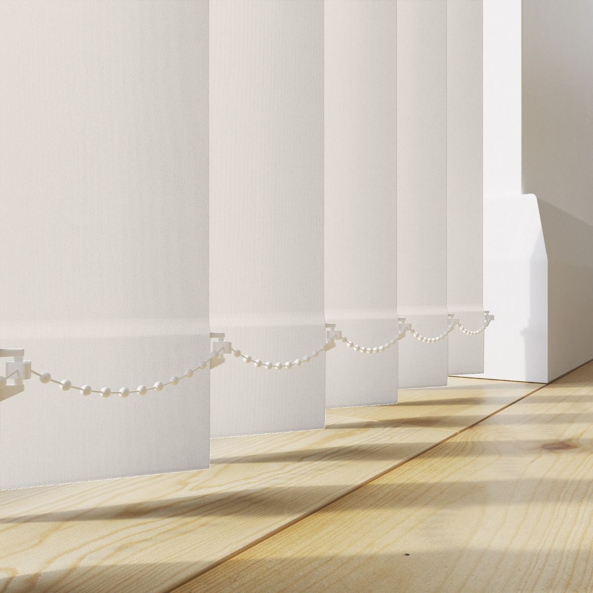 Gibson Lace Vertical Blind | Make My Blinds