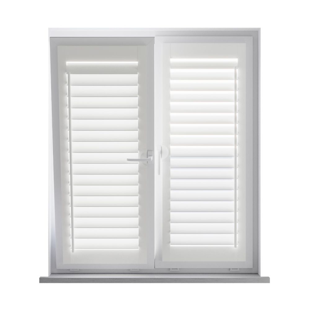 Cotton White Perfect Fit Shutter | Make My Blinds