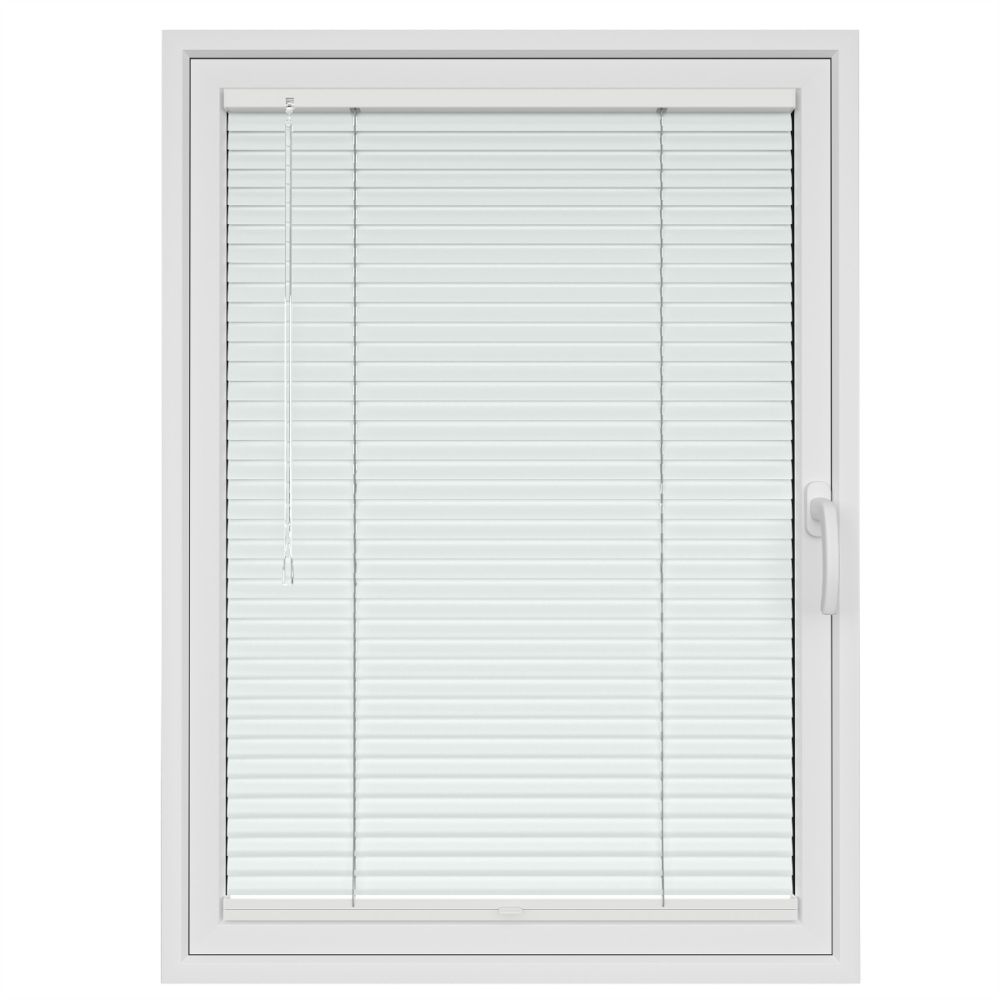 Soft White Matt Stick Fit Aluminium Blind | Make My Blinds
