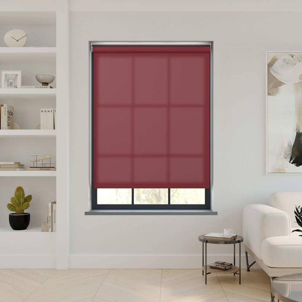 Burst Rouge Roller Blind | Make My Blinds