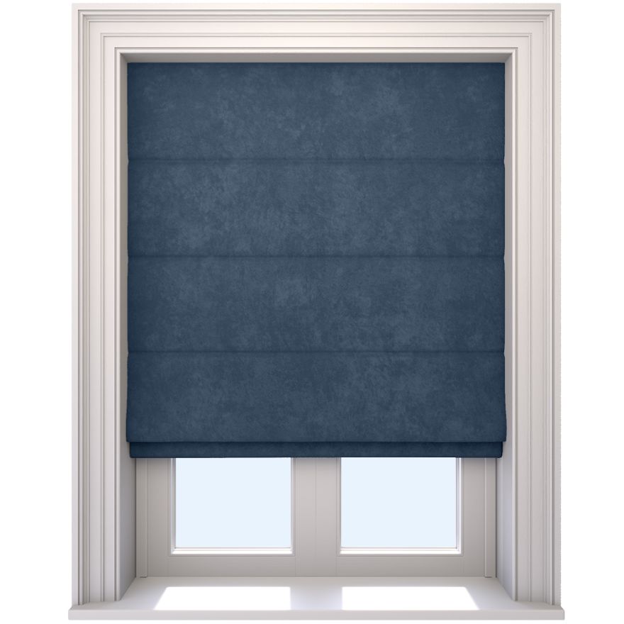 Blue Roman Blinds | Make My Blinds